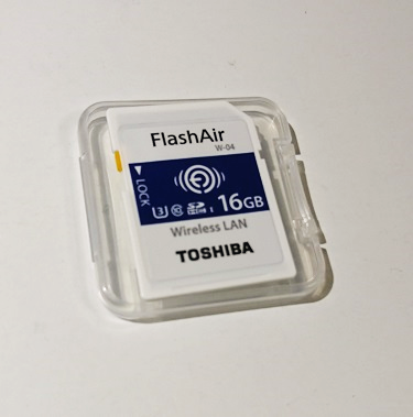 FlashAirで始めるワイヤレス転送